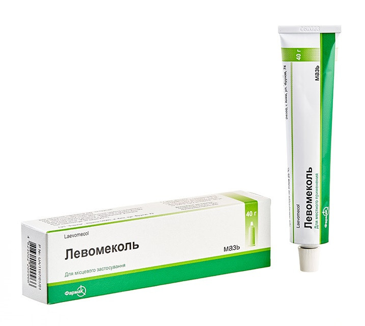 Laevomecol Левомеколь Levomekol ointment 40g First Aid